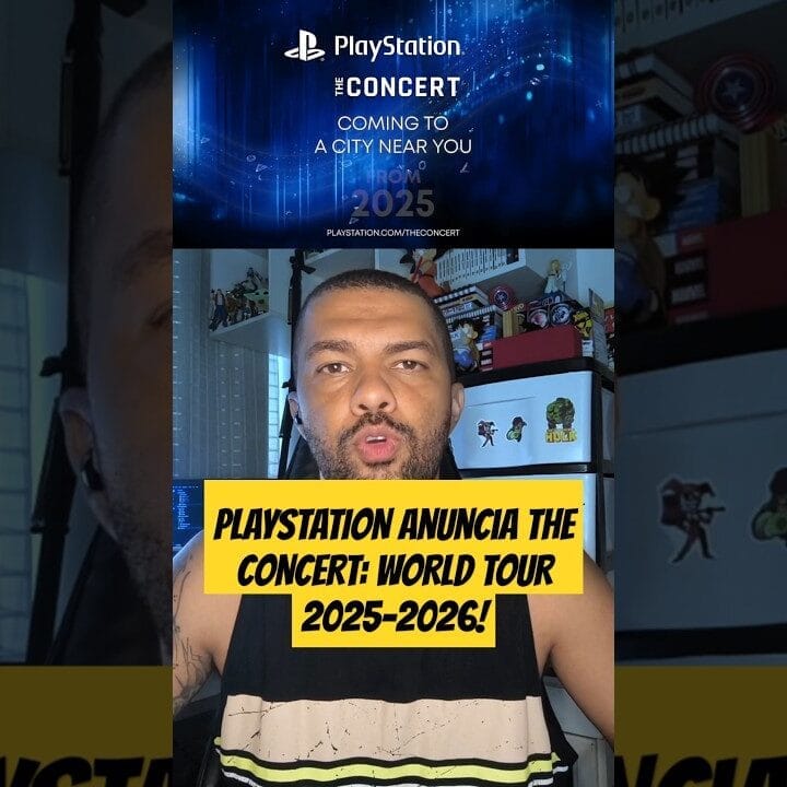 PLAYSTATION anuncia THE CONCERT: WORLD TOUR 2025-2026!#playstation # ...