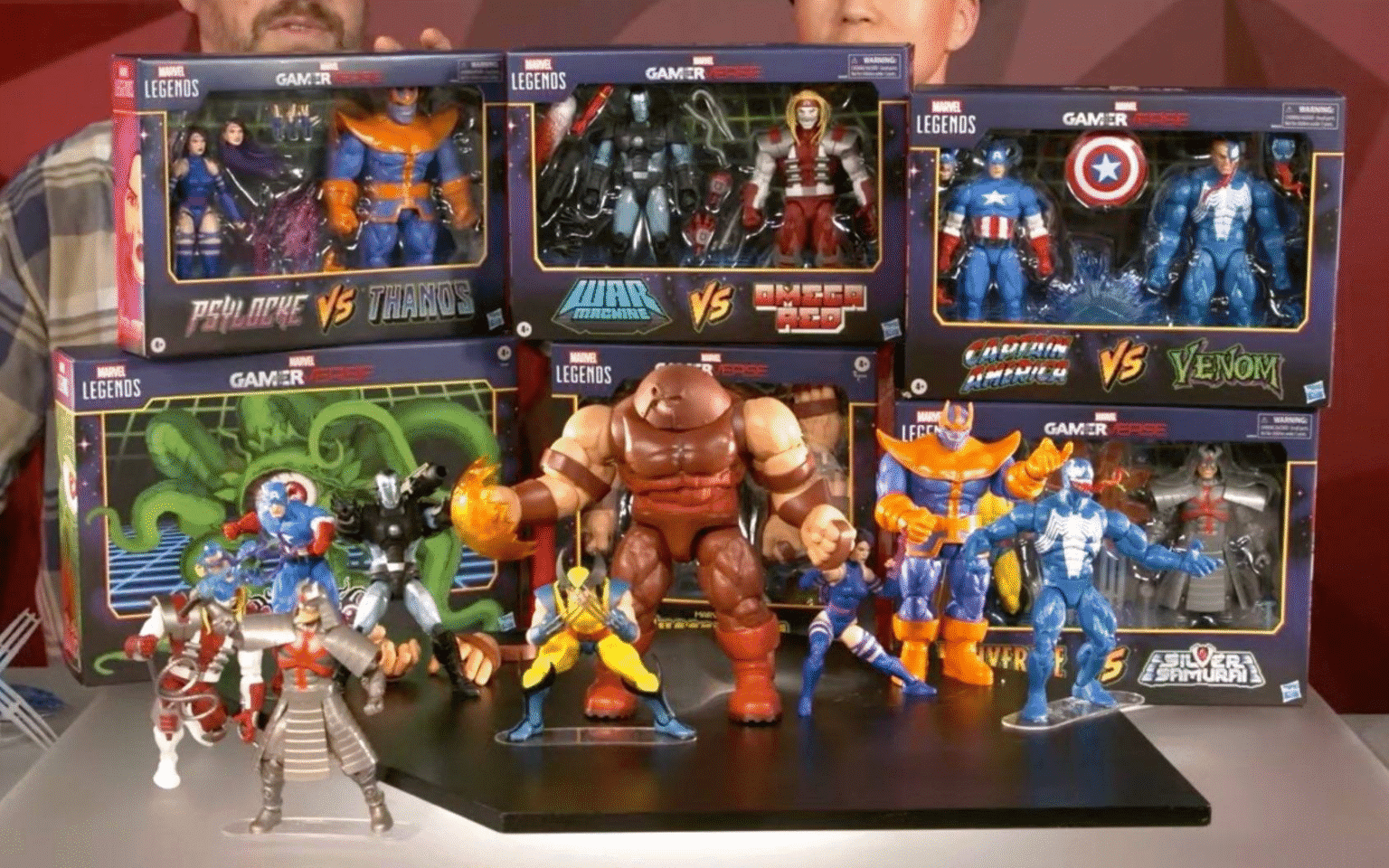 Hasbro lança Marvel Legends inspirada em Marvel vs. Capcom